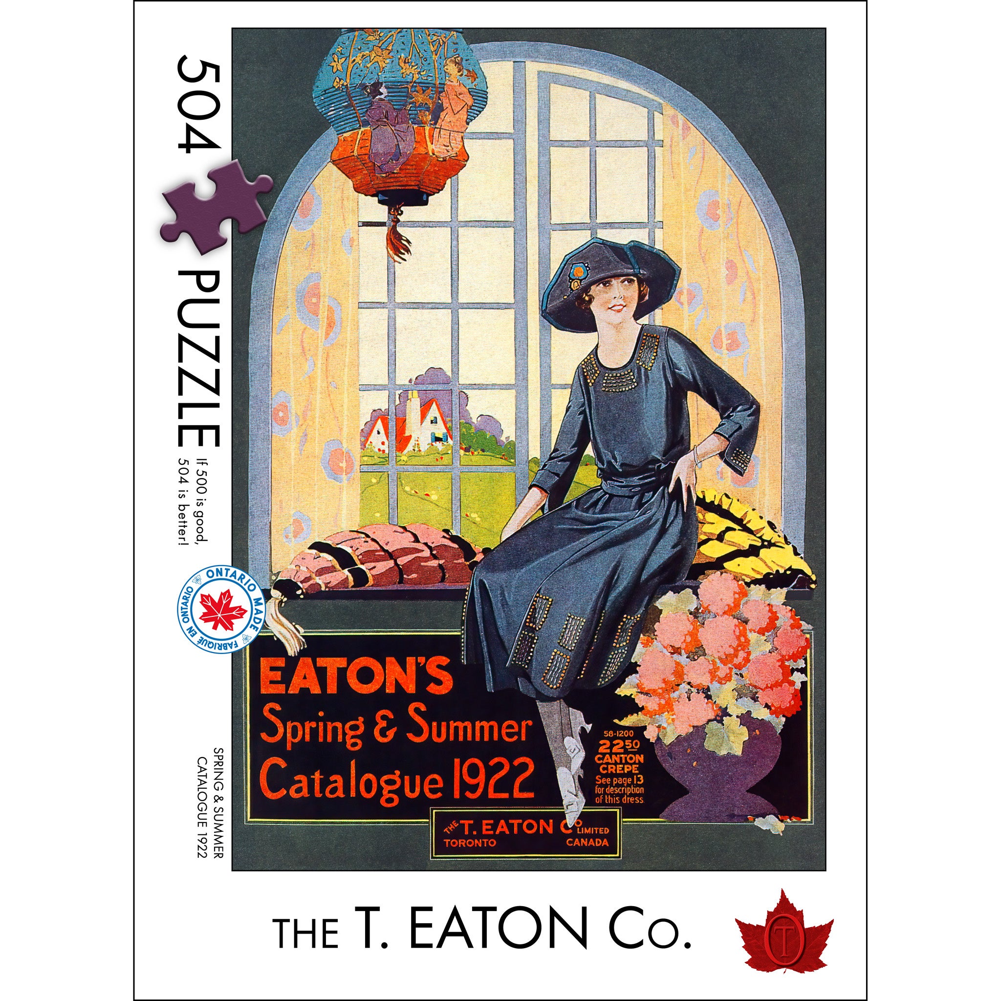 The T. Eaton Co. Catalogue, Spring and Summer 1922 - 1008, 504 & 192 ...